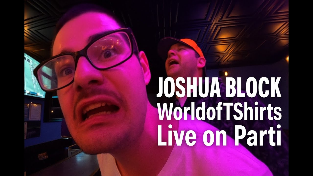 🔴LIVE: JOSH BLOCK (WORLDOFTSHIRTS) + TONY BAME 7/20/25 - YouTube