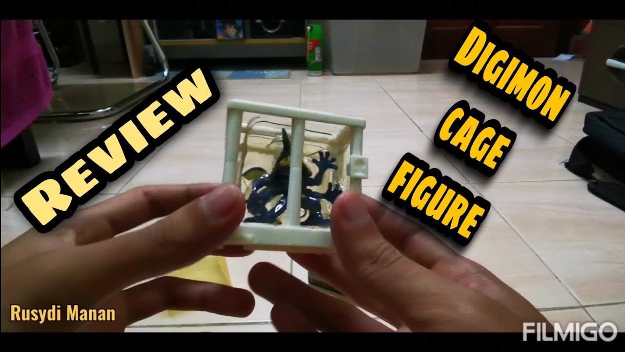 Digimon cage figures tahun 1997 BANDAI original - YouTube