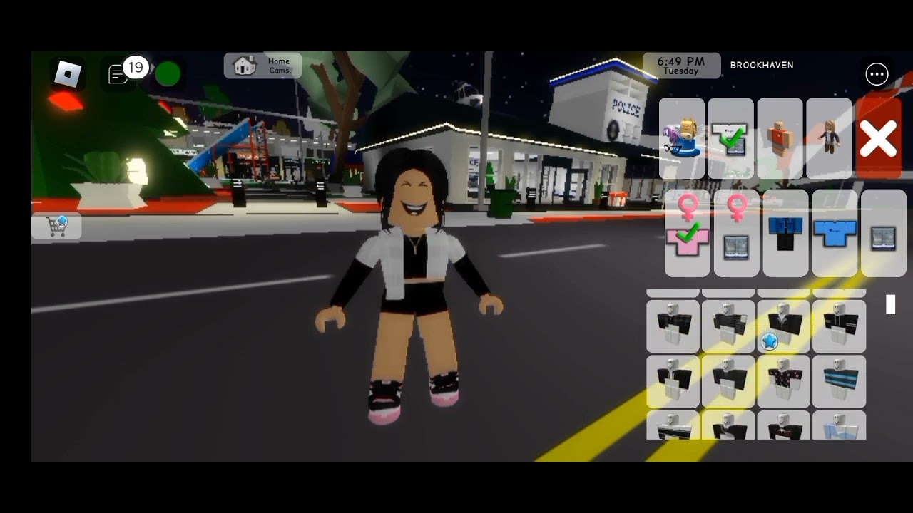 how to make Wednesday addams in Brookheaven #wedensday addams #roblox # ...