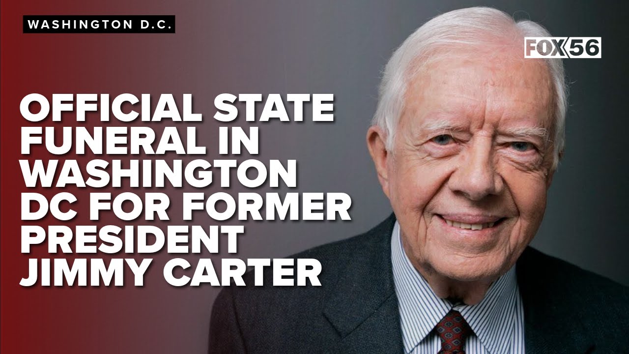 OFFICIAL STATE FUNERAL IN WASHINGTON, DC FOR FORMER PRESIDENT JIMMY ...