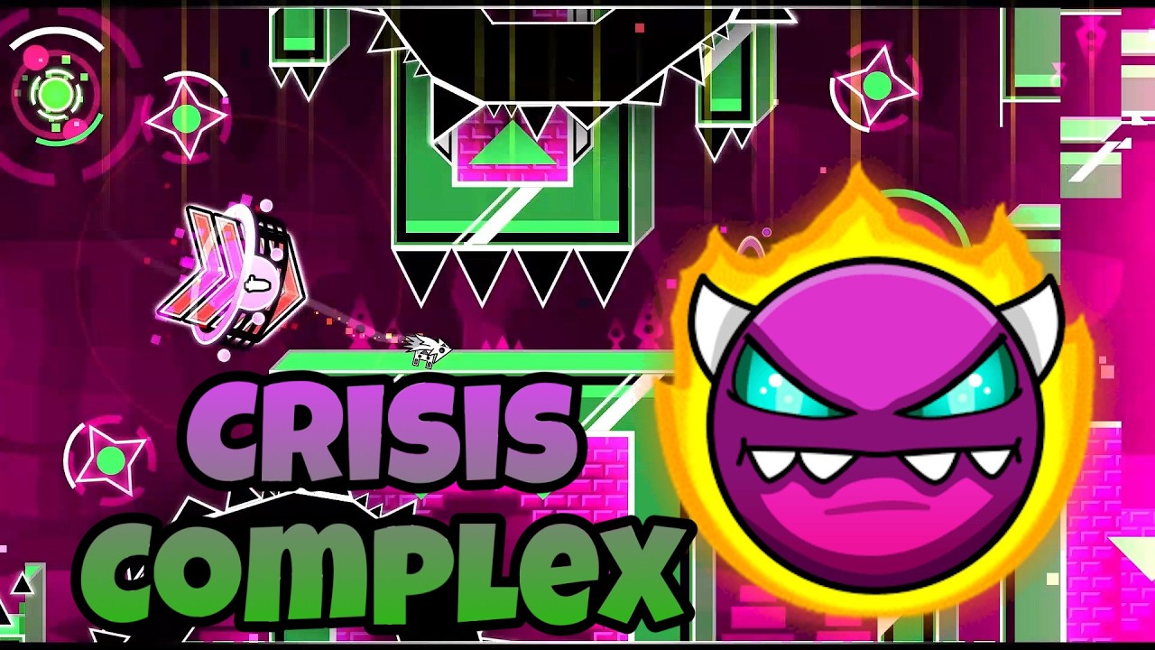 Crisis Complex (Medium Demon) by Lemons | Geometry Dash 2.2 - YouTube