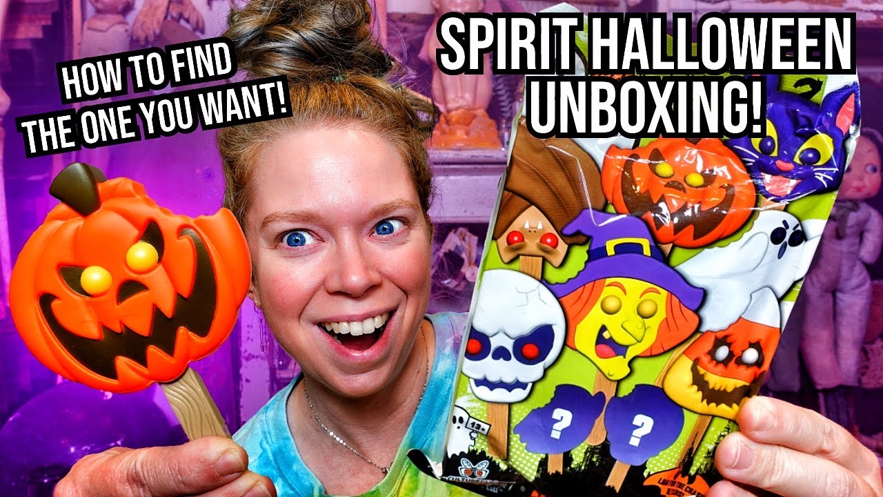 Unboxing SPIRIT HALLOWEEN Popsicle Blind Boxes! (How To Find The One ...