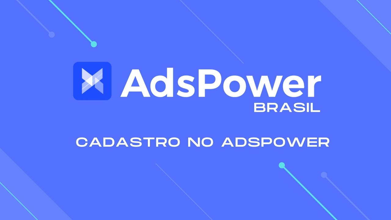 Central de Ajuda | Como Se Cadastrar no AdsPower - YouTube