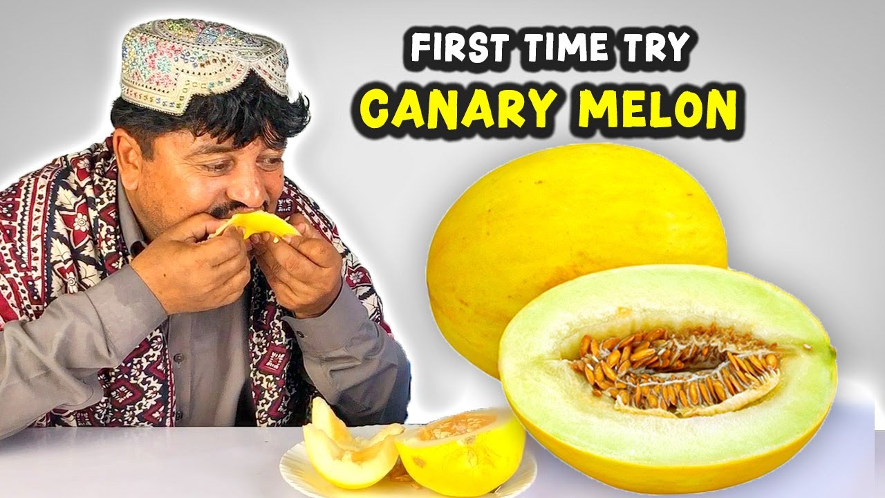 Tribal People Try Canary Melon For The First Time - YouTube