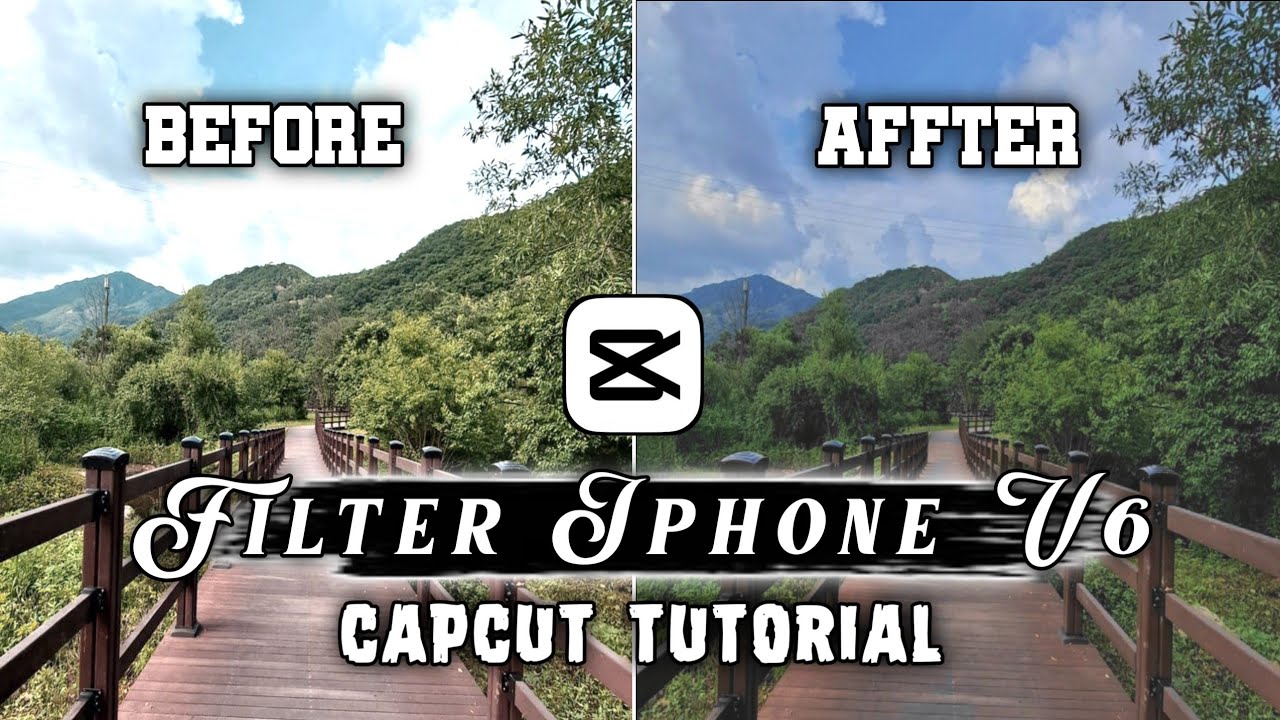 Filter Capcut 2024 || Filyer Iphone V6 || Capcut Tutorial#tutorialcapcut - YouTube