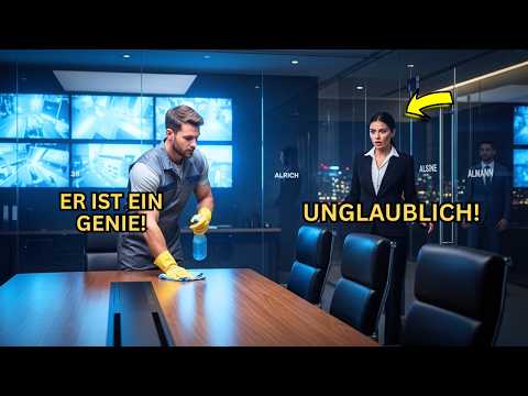 Alle Ignorierten Den Hausmeister – Bis Die CEO Sah, Was Er Heimlich Mit Dem System Tat...