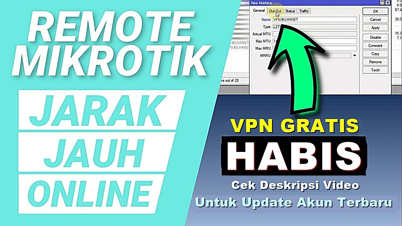 Cara Remote Mikrotik dari Jarak Jauh di Luar Jaringan || VPN BILHANET ...