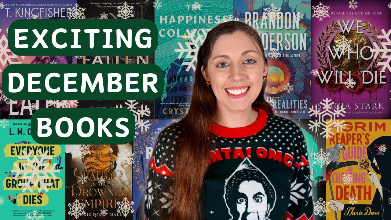 Ten Books To Look For In December - YouTube