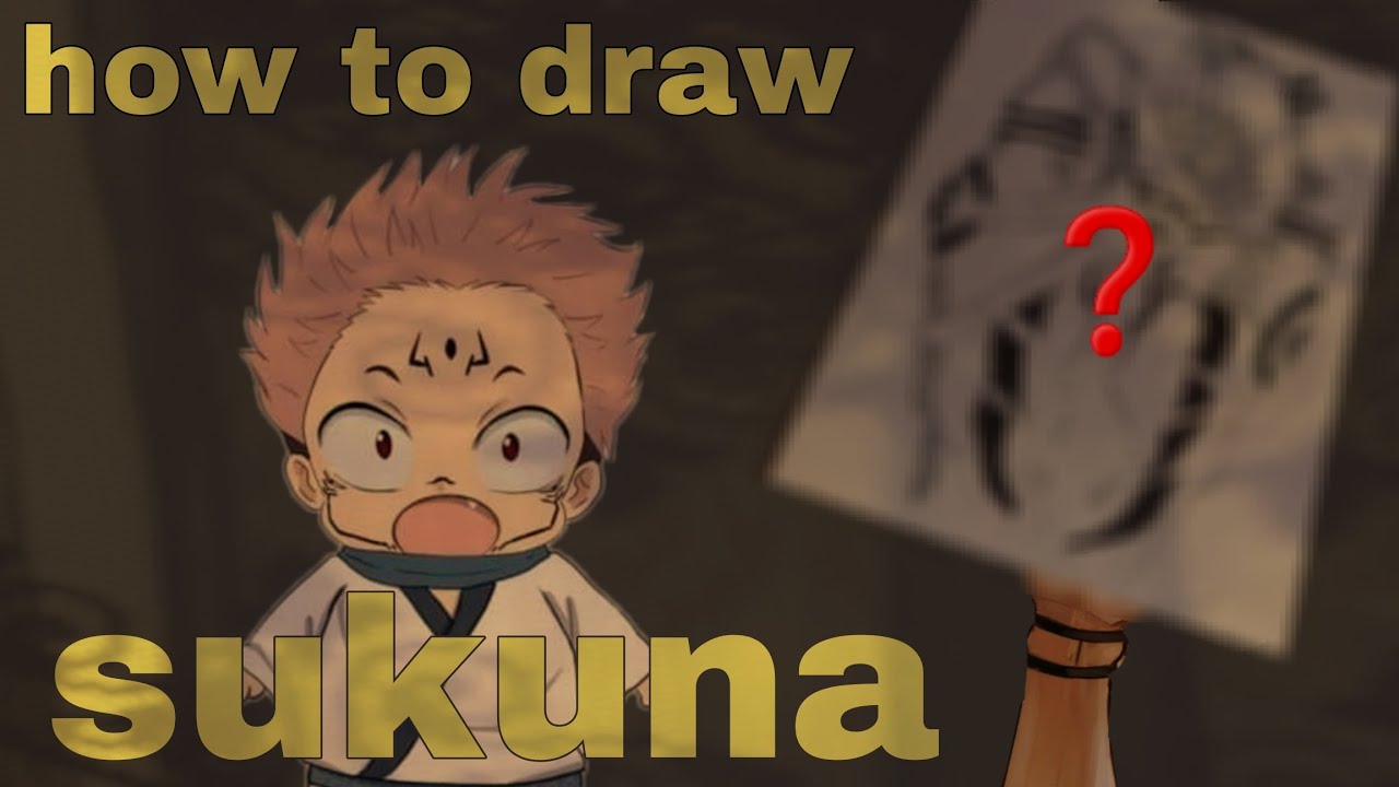 how to draw sukuna with grid method ️#art #shorts #sukuna #subscribe # ...
