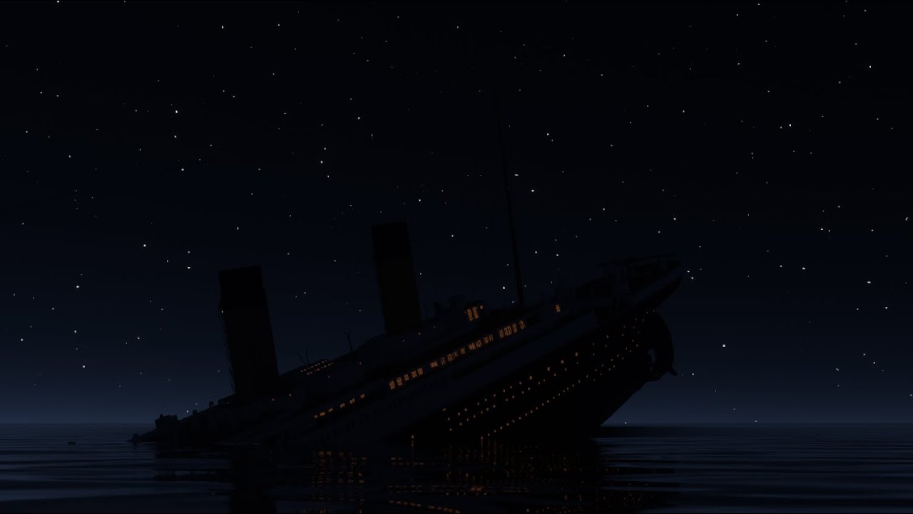 Titanic Collapsible Boat D POV - YouTube