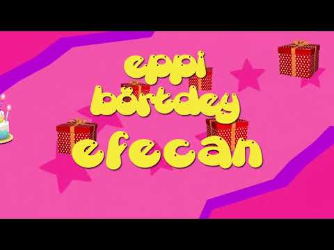 İyi ki doğdun EFECAN - İsme Özel Roman Havası Doğum Günü Şarkısı (FULL VERSİYON)