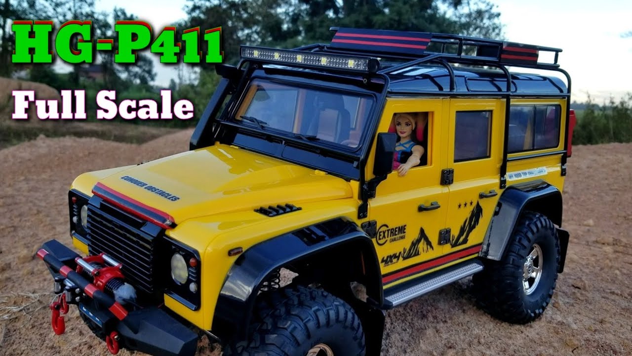 RC HG-P411 1/10 Scale, Today I would like to show rc car Traxxas Defender what are the options ...