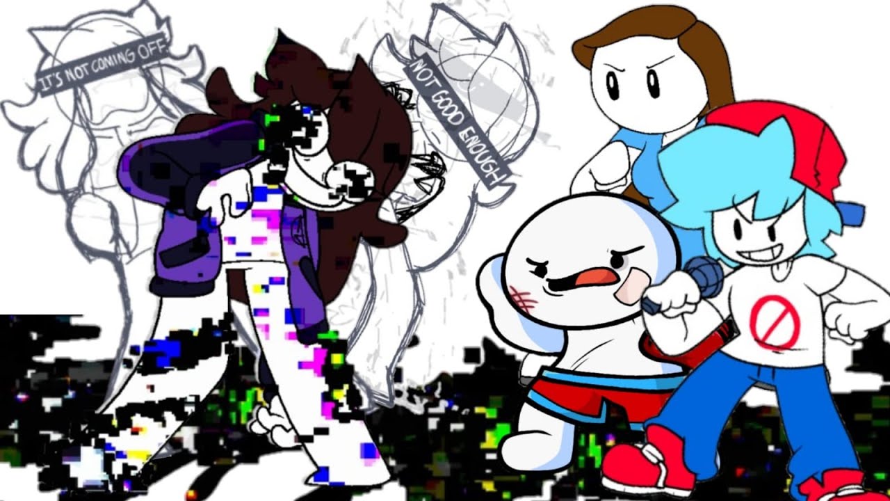 O INCRÍVEL MOD PIBBY DA JAIDEN, FNF Sadistic Story Jaiden Animations ...