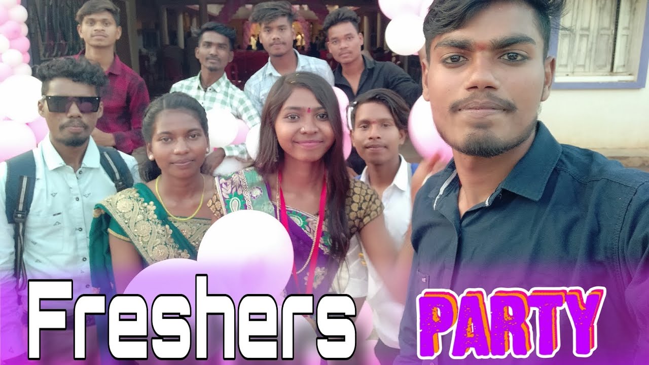 Freshers Party First Year Collage Friends Full Masti and Dance ...