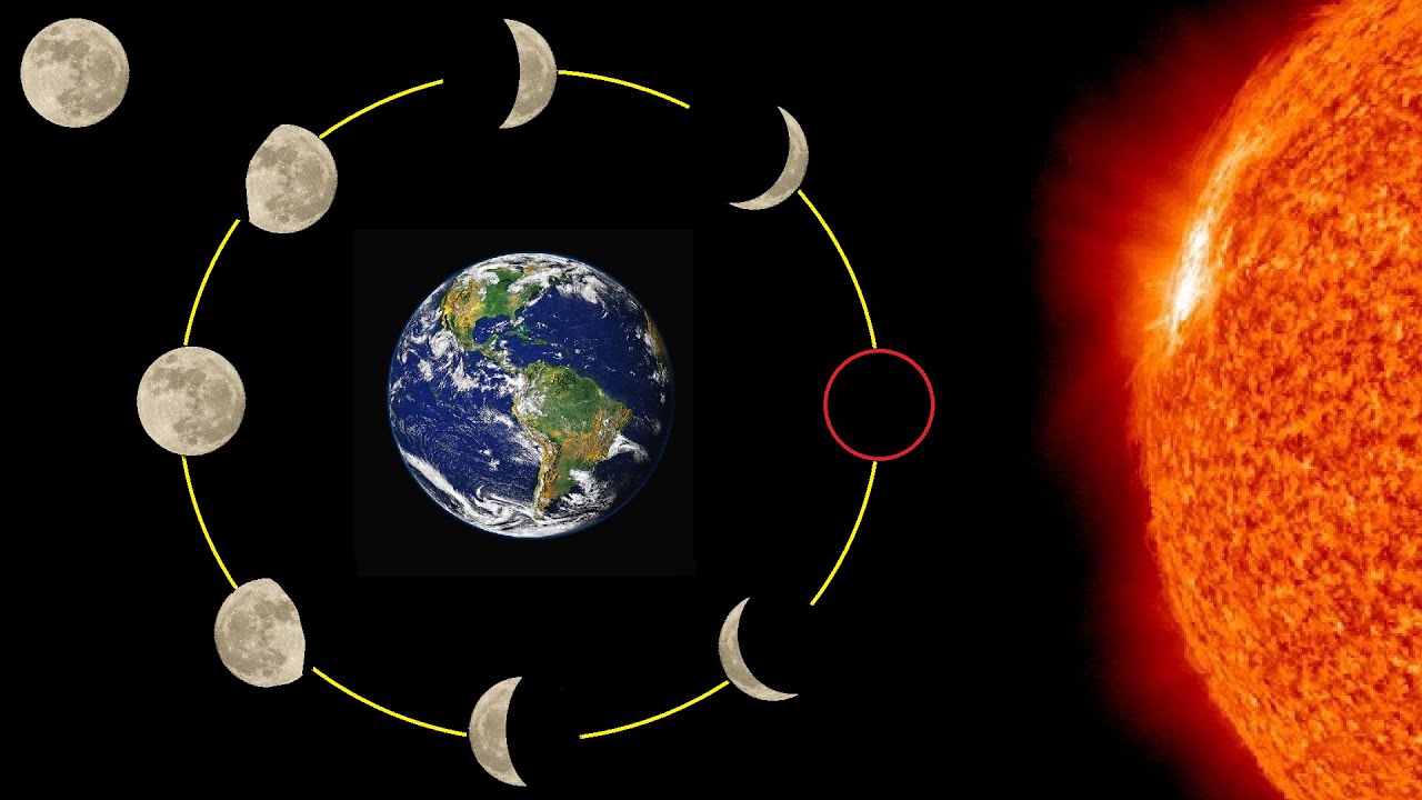 Mondphasen Erklärung – Die verschiedenen Mondphasen einfach erklärt ...