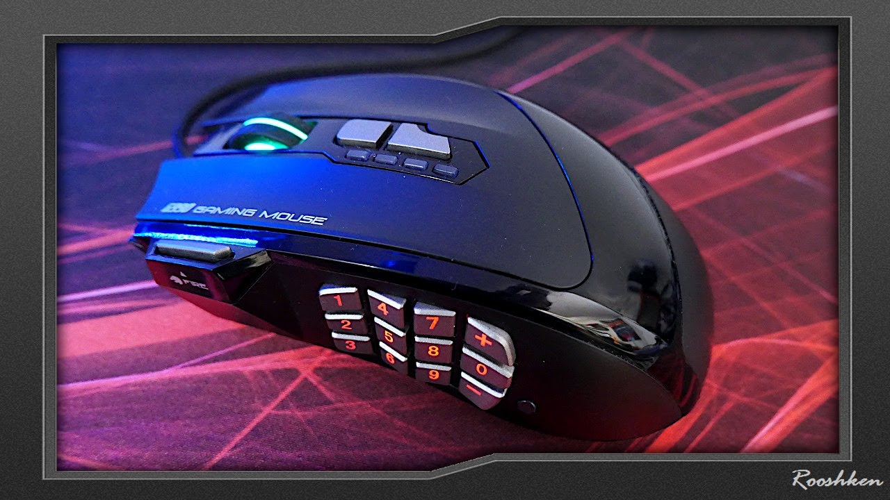 Marvo Scorpion G990 - Myszka do gier MMO/RPG z klawiaturą boczną w ...