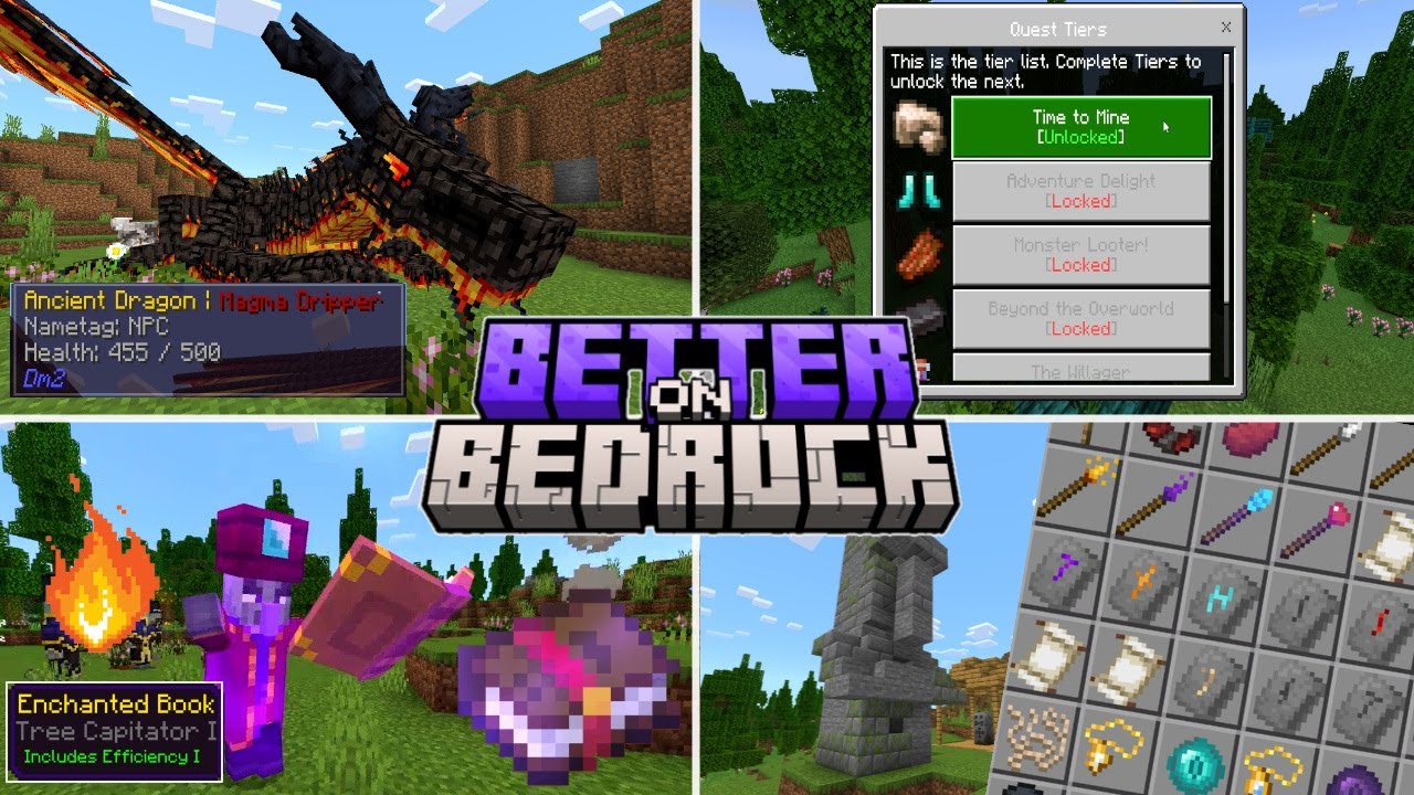 Los 10 Mejores Addons Para Minecraft Pe Bedrock 1 20 Better On Bedrock