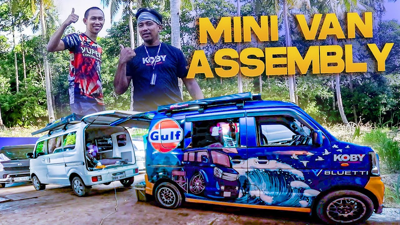 OVERNIGHT SA GRAHE NG MGA MINI VAN | Van Life in Davao City - YouTube
