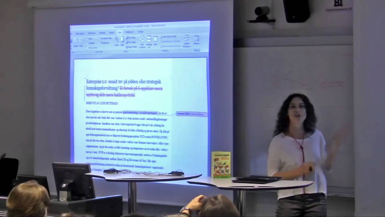 Sosiale medier fra innsiden og ut - Boklansering - Lene Pettersen - YouTube