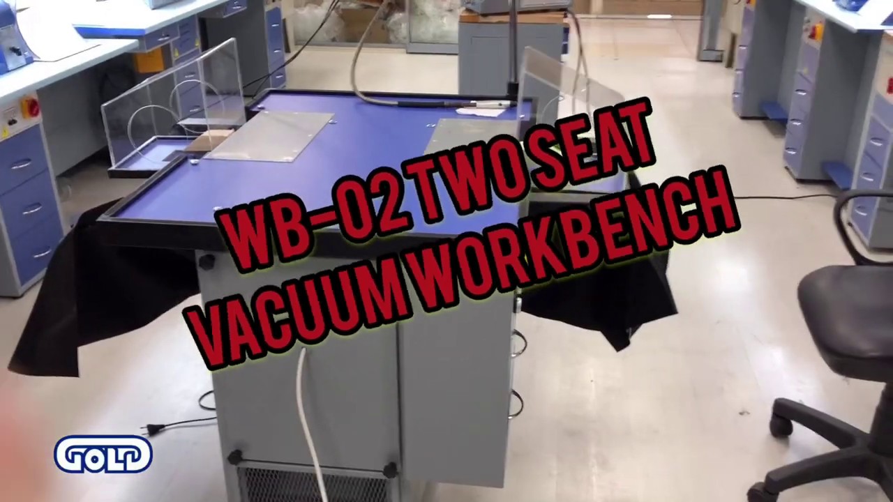 WB-02 TWO SEAT VACUUM WORKBENCH (2 KİŞİLİK VAKUMLU ÇALIŞMA TEZGAHI ...