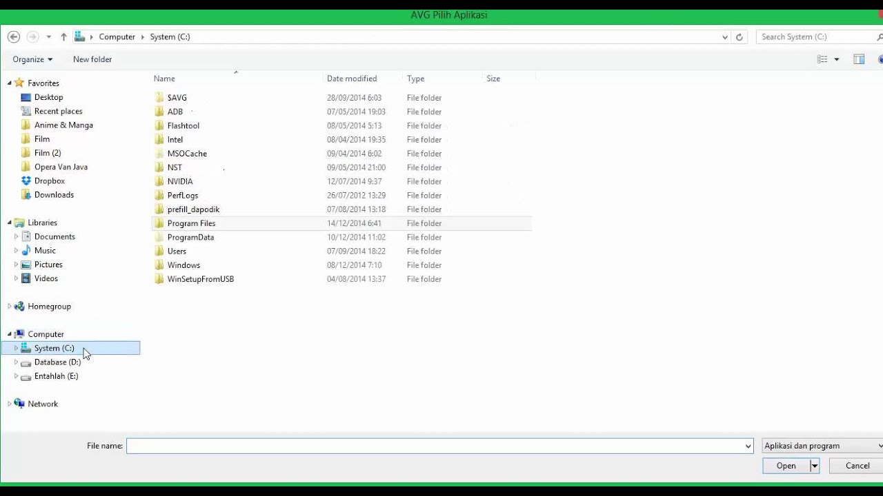 Setting IDM di Firewall AVG - YouTube