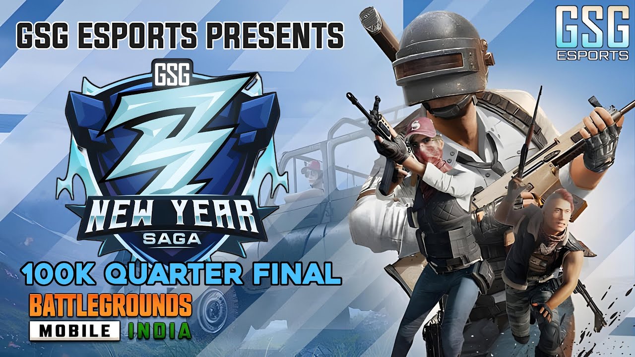 NEW YEAR SAGA// QUARTER FINAL DAY 1 //GROUP 1// GSG ESPORTS// # ...