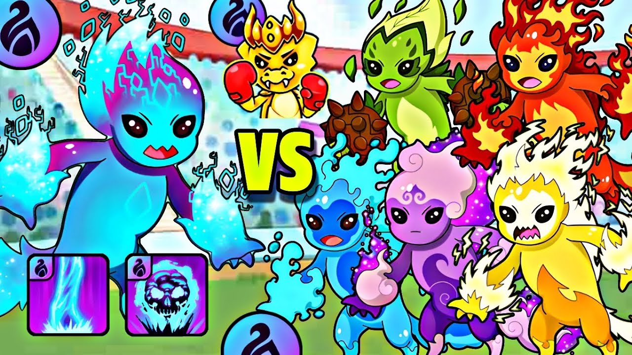 Jubispirax VS All Jubi Family Dynamons 👑 Battle 🤩🔥 In Dynamons World ...