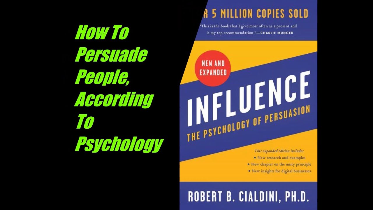 Cialdini's Six Principles Of Influence: Part 1 Reciprocity - YouTube