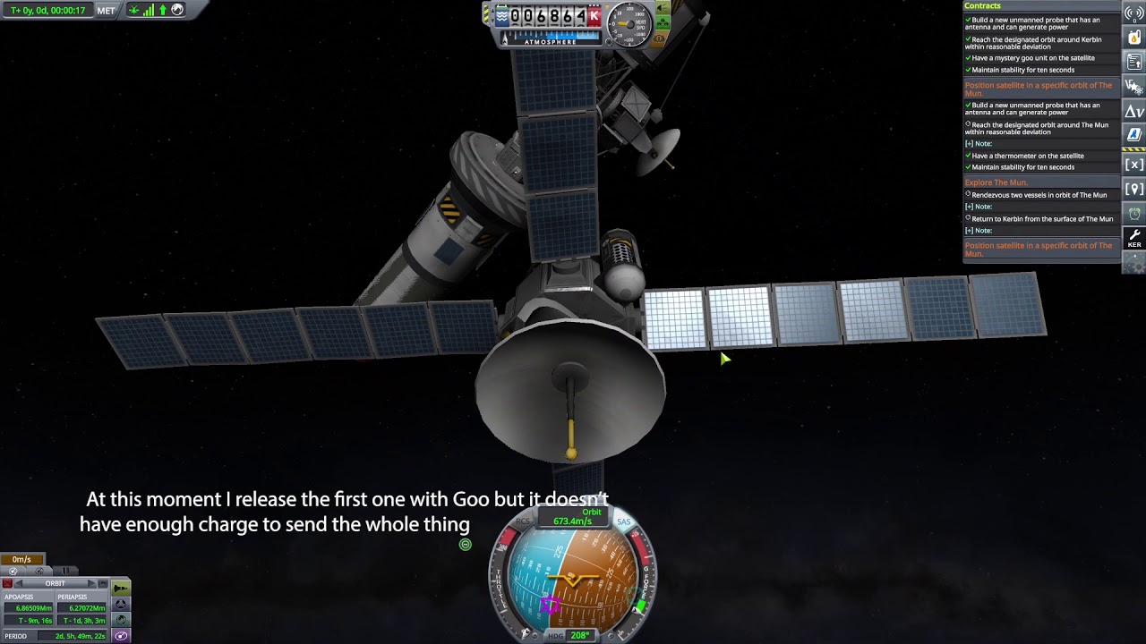 KSP Making History: 4 ComSats, 1 Rocket. - YouTube