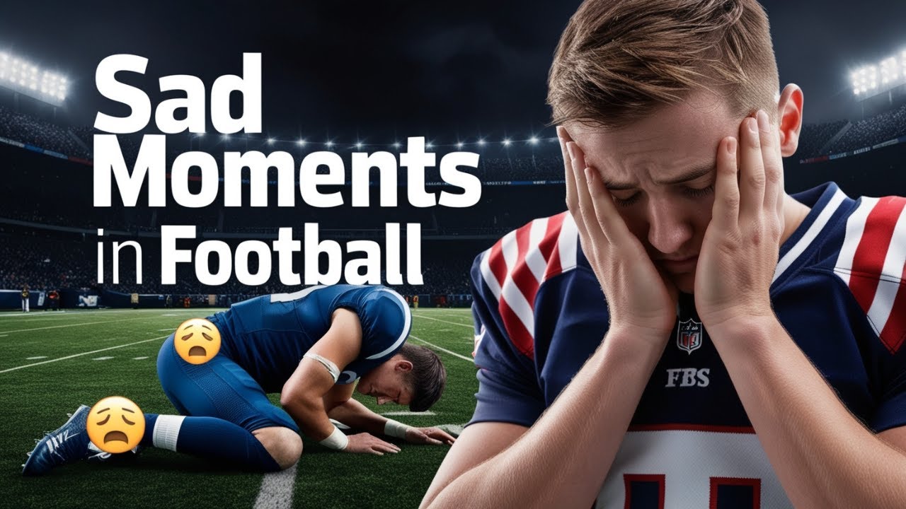 Sad Moments in Football 😢⚽️ | Emotional Scenes from the World of ...