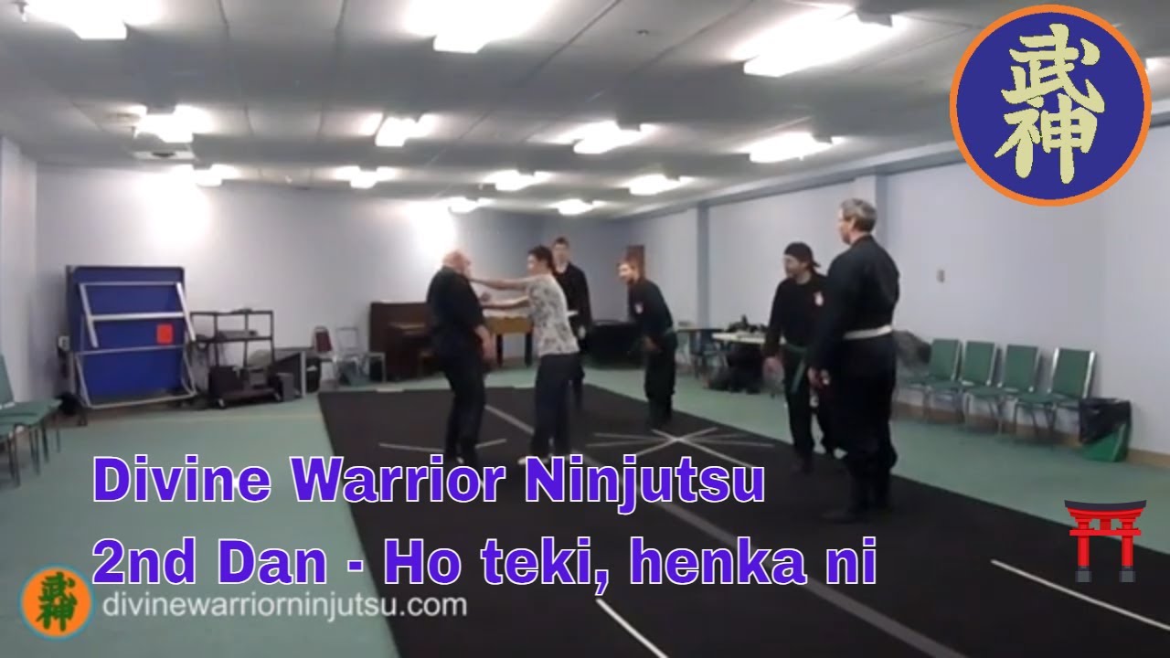 Ninjutsu, 2nd Dan - 117.120 - Ho teki, henka ni - YouTube