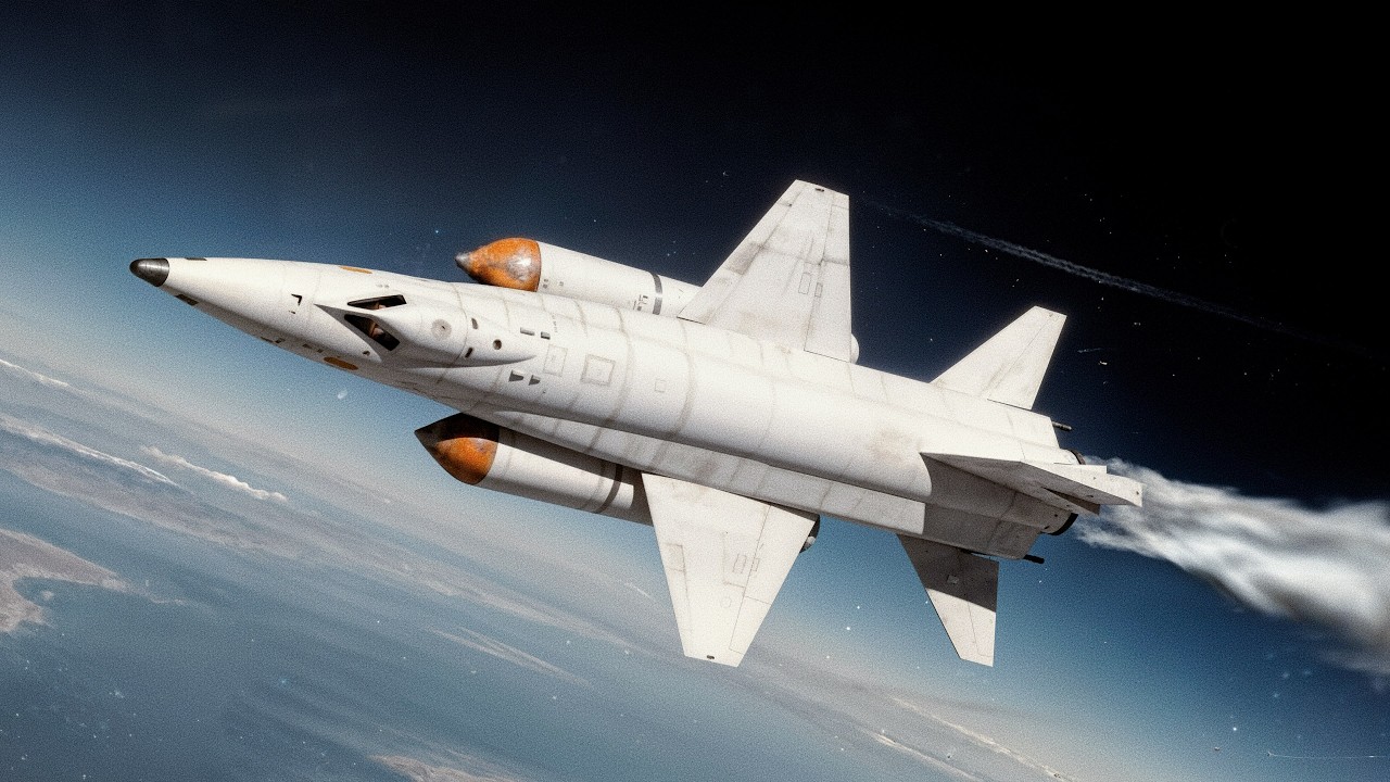 The "White Ghost" Mach 6 Aircraft Powered by a Rocket. The X-15 Story ...