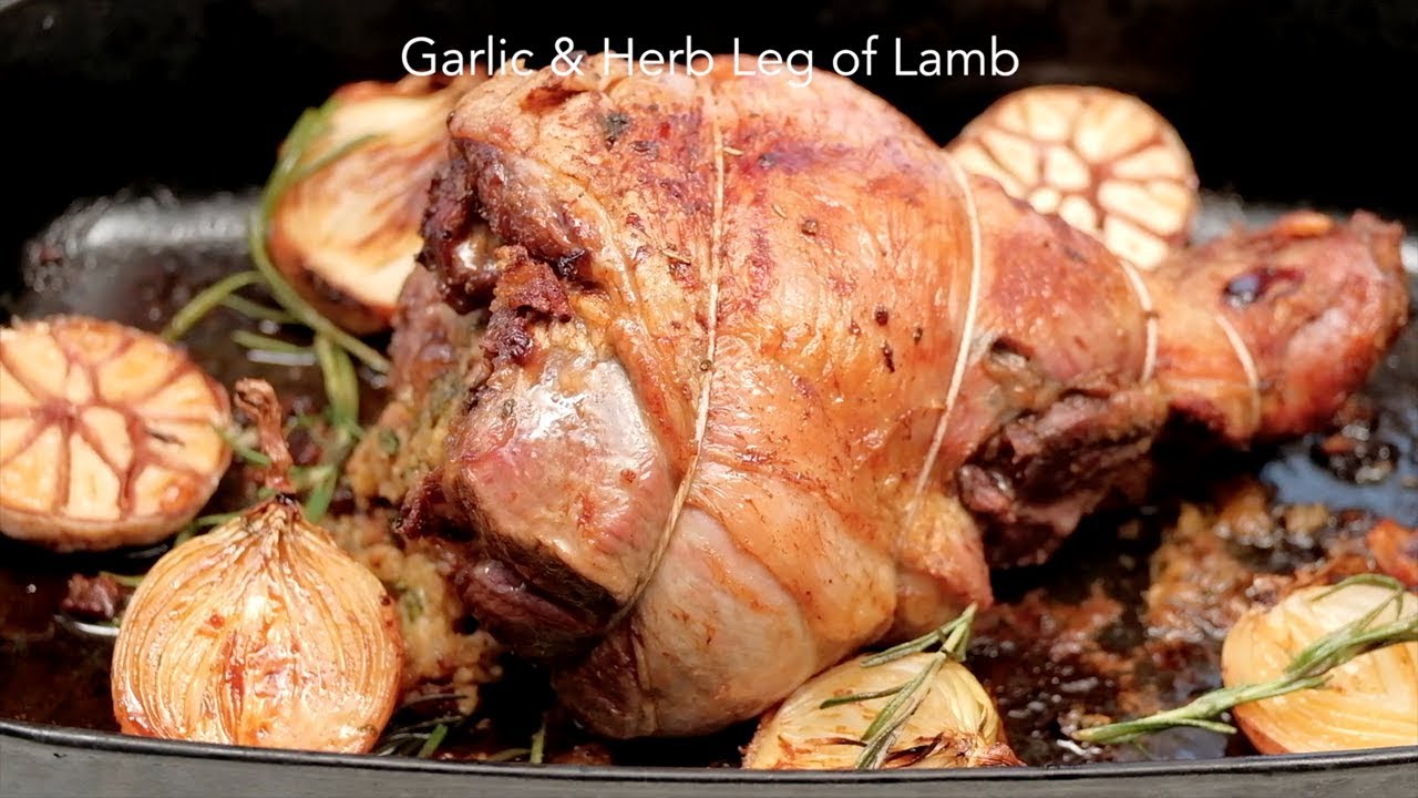 Co-op | Garlic & Herb Leg of Lamb - YouTube