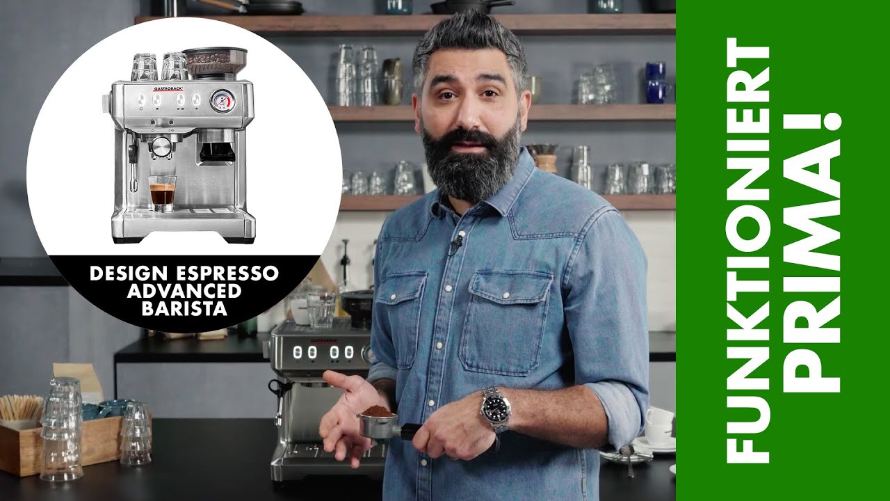 examen | Gastroback 42619 Diseño Espresso Liberal Barista | Funciona ...