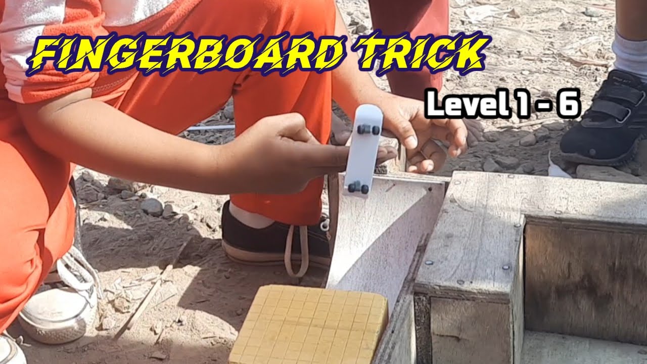 trick fingerboard level 1 - 6 || techdeck trick level dasar @Jakepfb ...