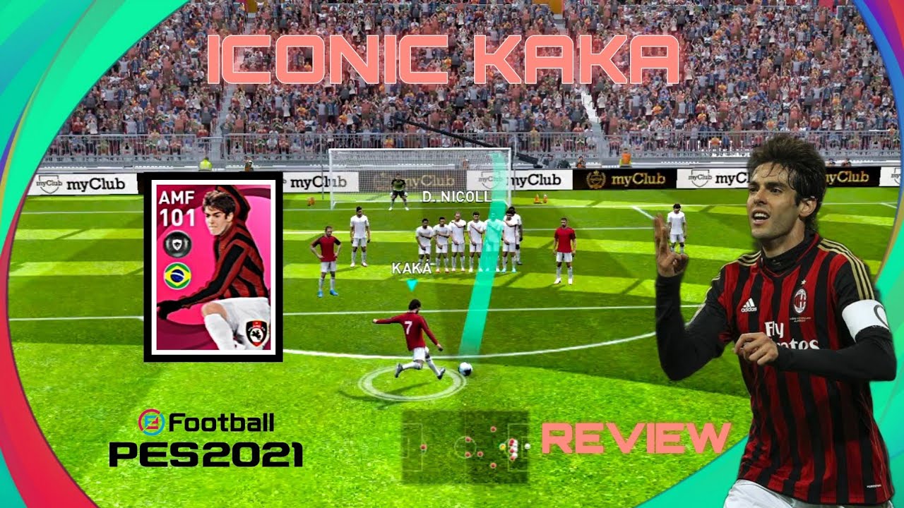 👿👿 ICONIC KAKA REVIEW 🔥🔥 INSANE IN PES MOBILE 2021 - YouTube