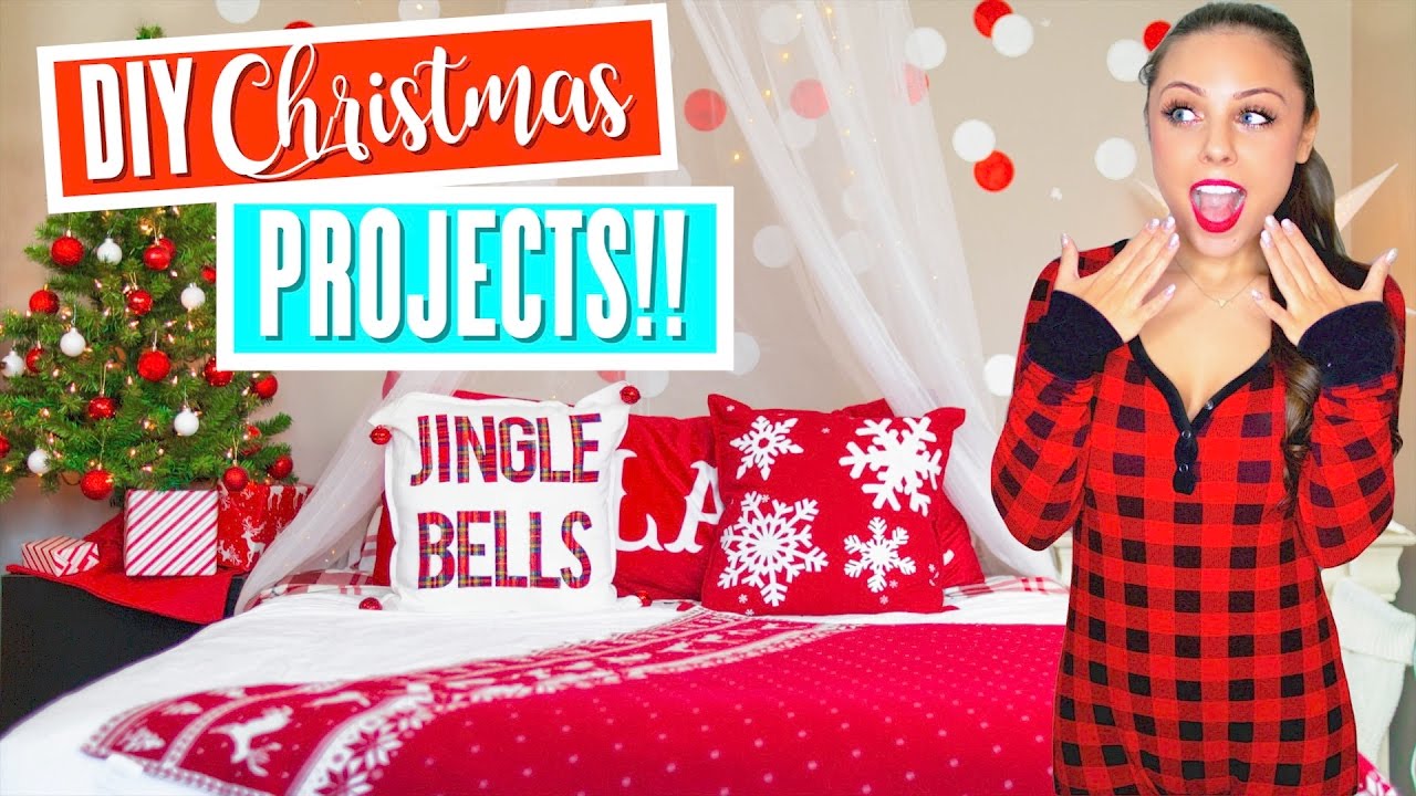 5 DIY HOLIDAY PROJECTS!! HOW TO MAKE EASY DIY CHRISTMAS DECOR! | Kristi ...