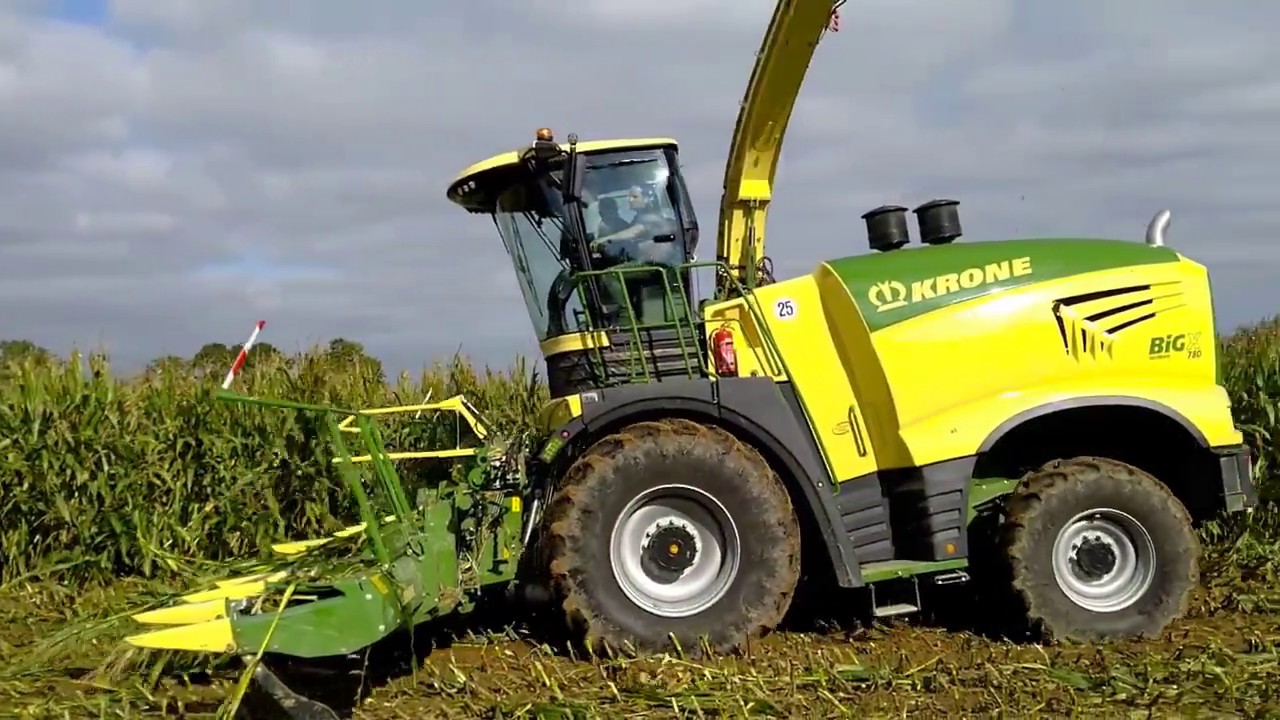 Krone Big X 780 Cabine élévatrice Self propelled forage harvester Krone ...