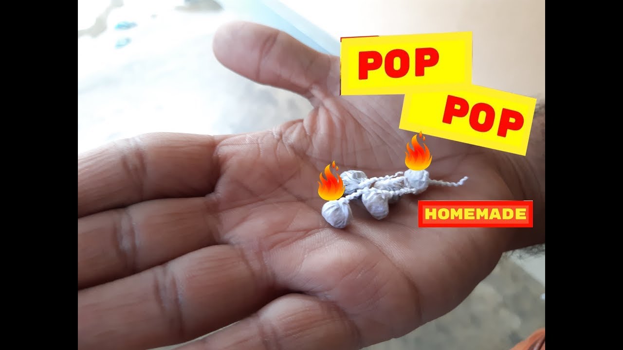 How to Make POP POP BOMB Using Matchbox | Diwali Crackers - YouTube