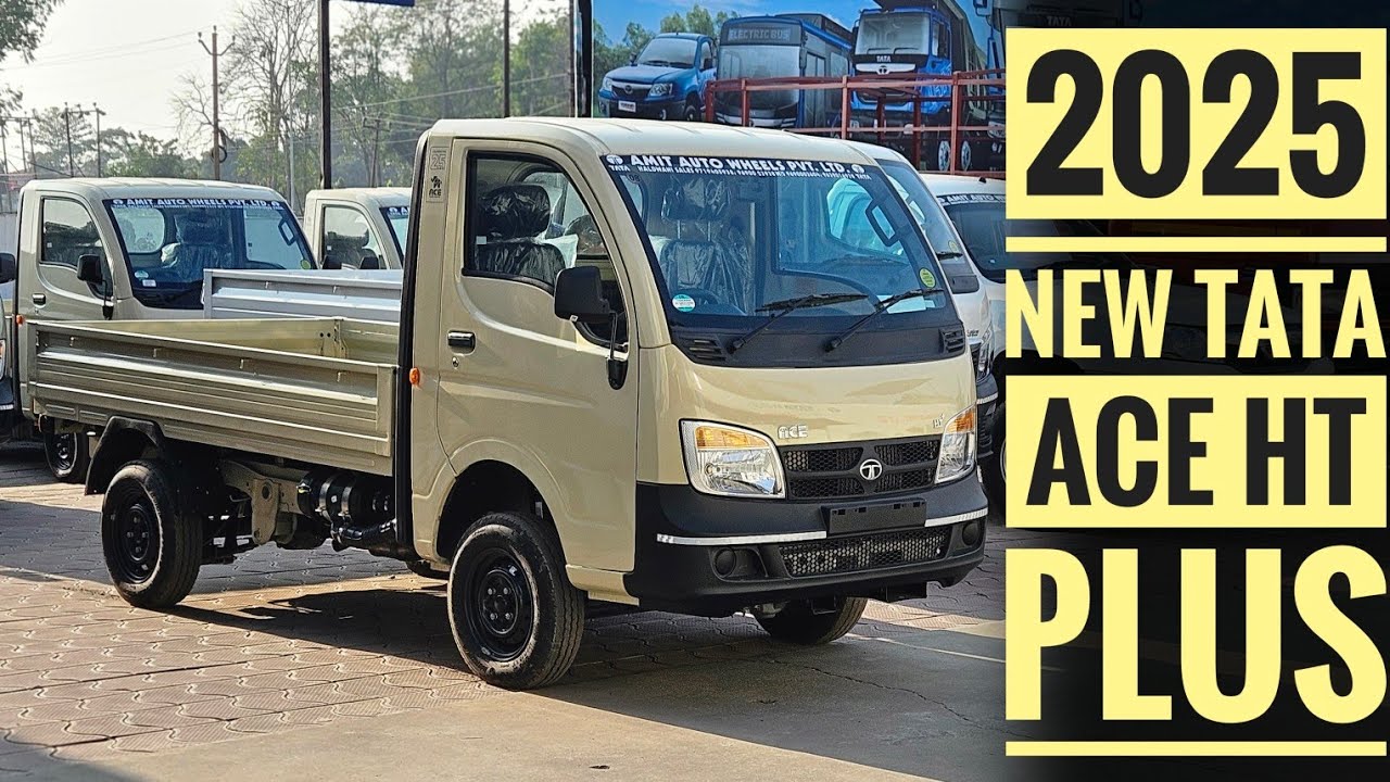 ज्यादा Power और Payload 2025 New Tata ACE HT Plus Diesel Pickup with ...
