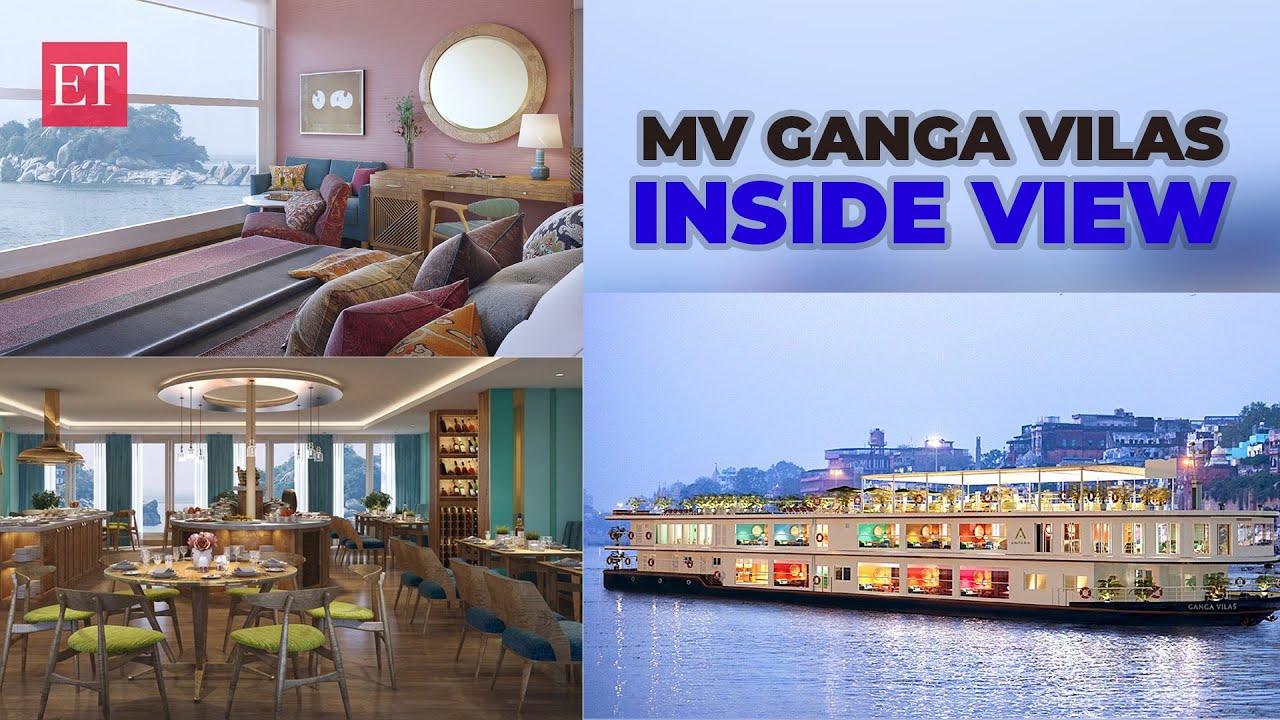 MV Ganga Vilas: Inside view of the world's longest river cruise - YouTube
