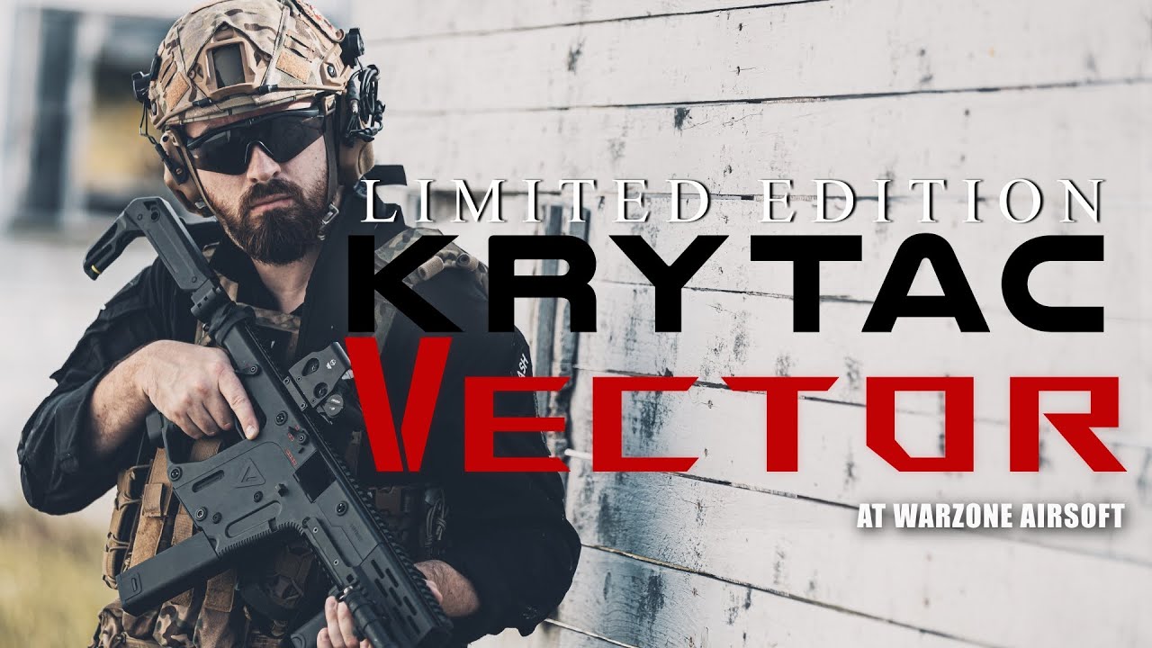 LIMITED EDITION Krytac Kriss VECTOR Dominates at Warzone Airsoft - YouTube
