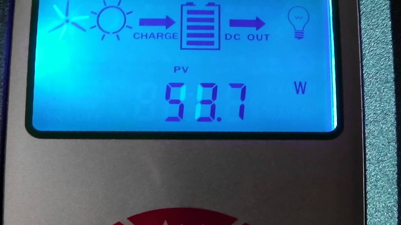 80 WATT SOLAR PANEL READINGS - YouTube