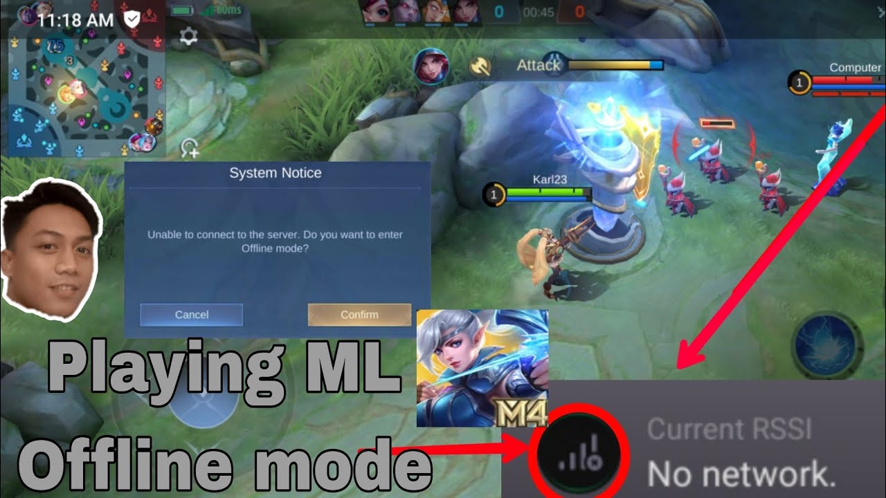 Playing ml in offline mode |No internet connection needed - YouTube