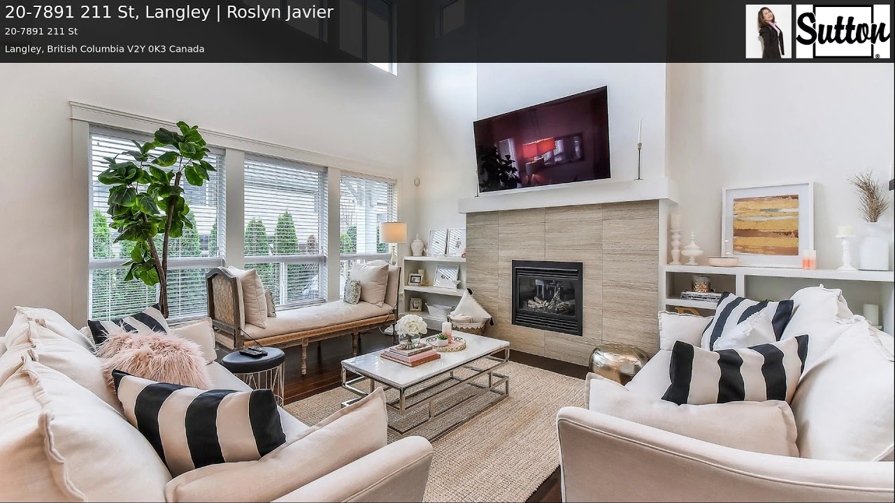 20-7891 211 St, Langley | Roslyn Javier - YouTube