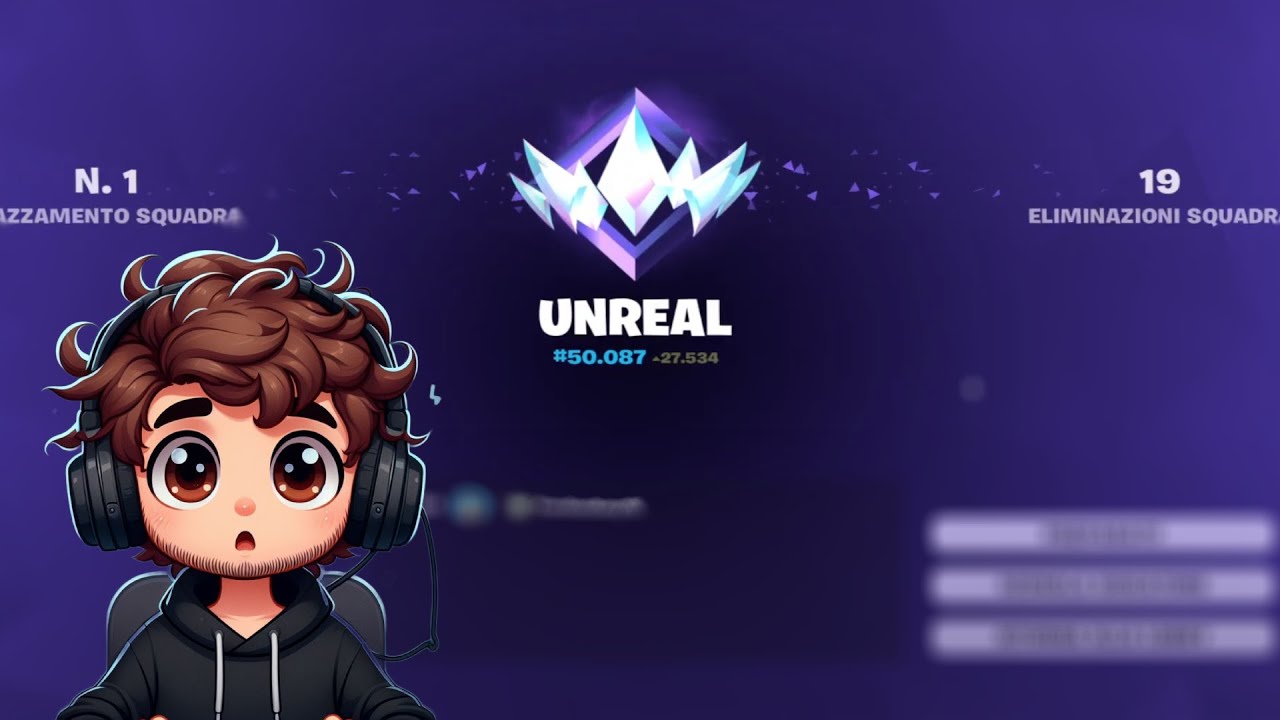 PRIMO GAME IN UNREAL RANKED [20 KILL ASSURDO] - YouTube