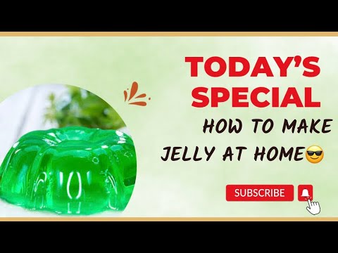 How to make jelly at home🤭 - YouTube