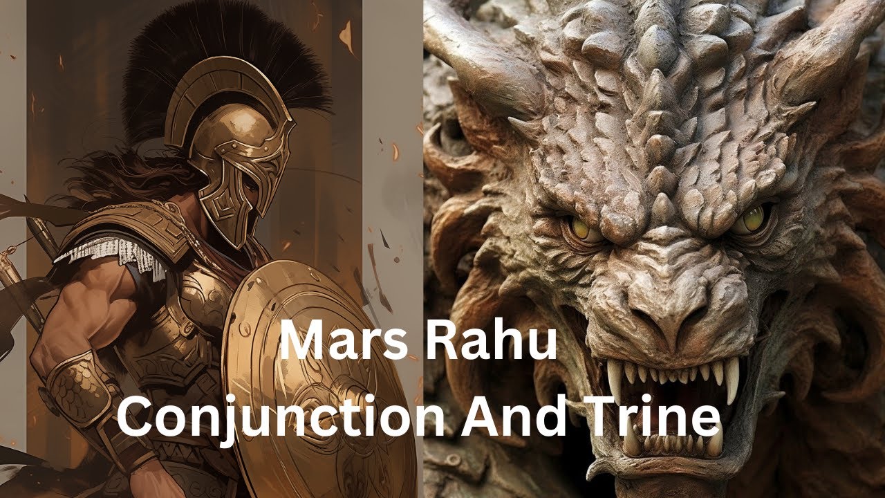 Mars Rahu Conjunction And Trine In Vedic Sidereal Astrology - YouTube