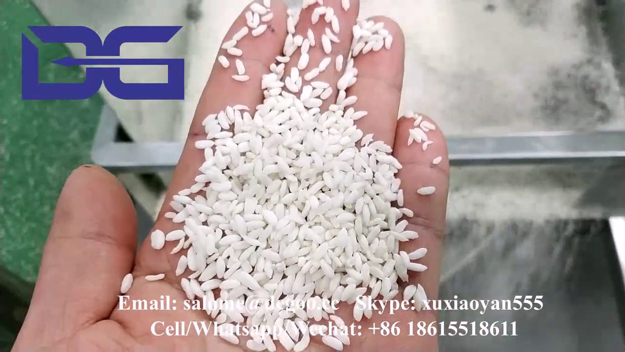 India 500kg/h Fortified Rice Kernels Manufacturing Plant Nutritional ...