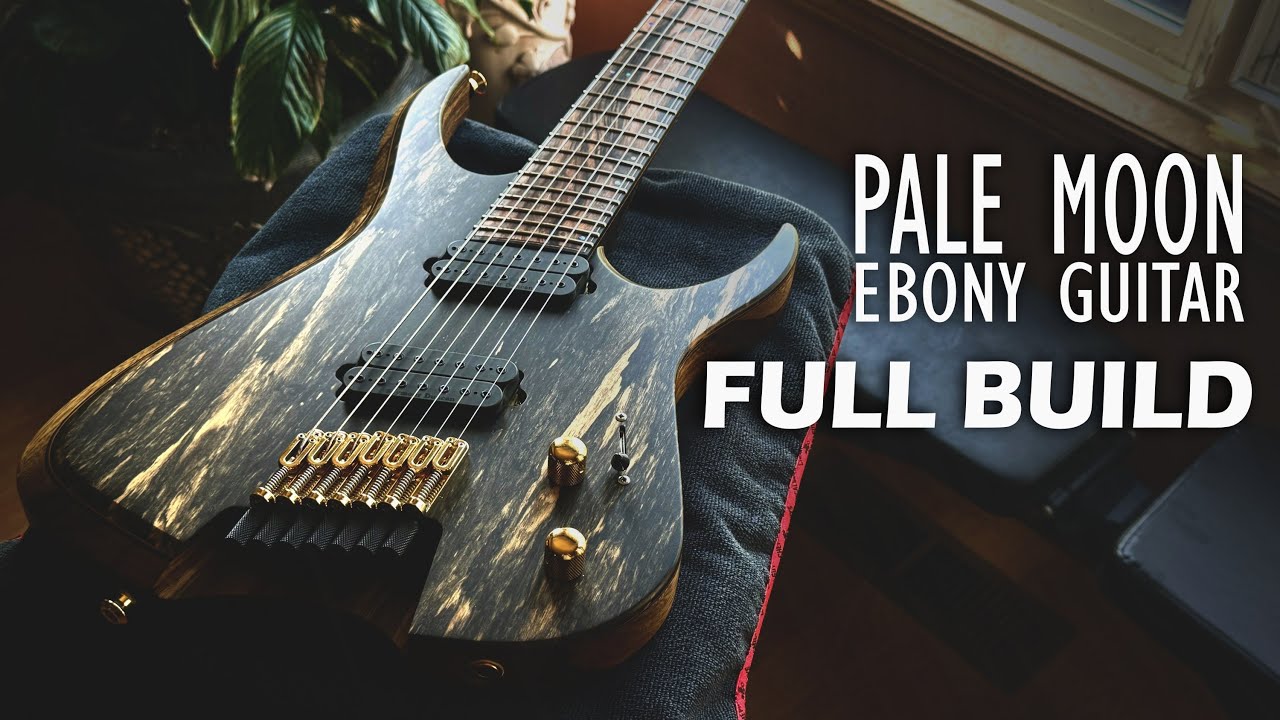 I Build a Pale Moon Ebony Top Guitar (Full Build & Demo) - YouTube